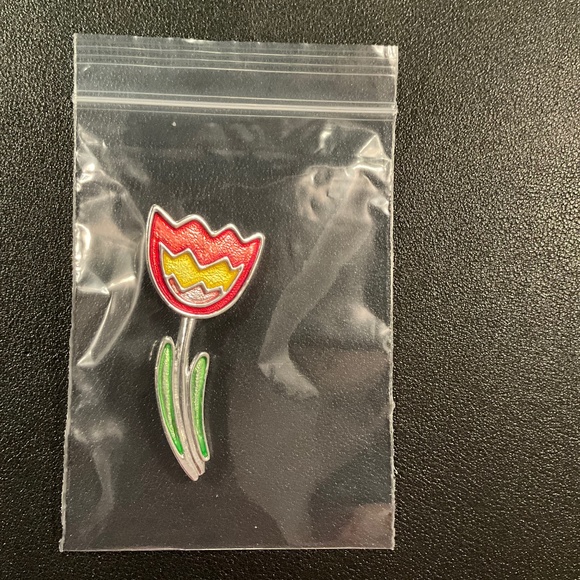 L Razza | Jewelry | Vintage Luca L Razza Red Green And Yellow Tulip ...